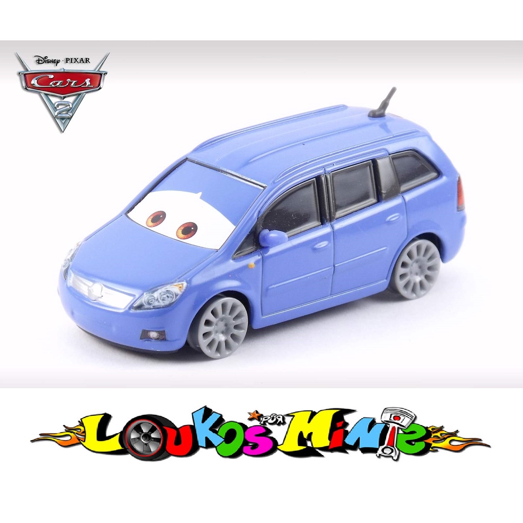 Disney Cars 2 Alex Vandel Original Mattel Sem Embalagem | Shopee Brasil
