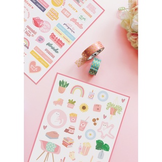 Adesivo Sticker fofo frases Donna dolce | Shopee Brasil