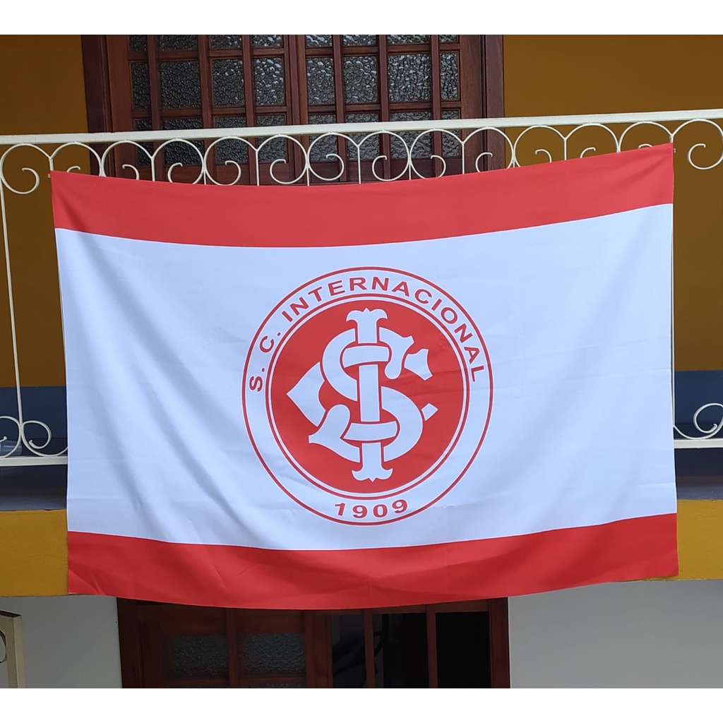 Bandeira Do Time Internacional Inter Em Tecido Oxford 1,50 x 1,00 m ...