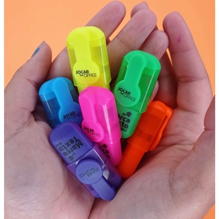 Mini Marca Texto Neon Jocar Office | Shopee Brasil