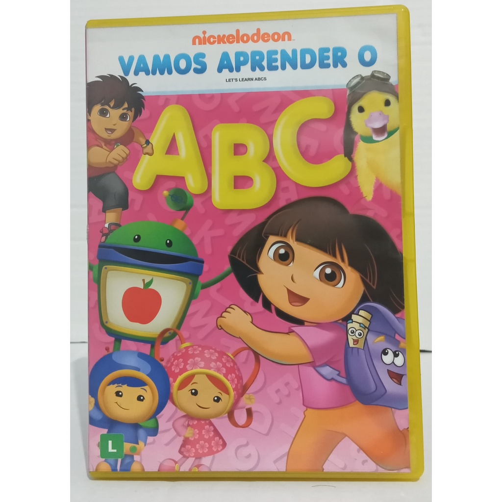 Dvd Vamos Aprender o ABC - Original Usado | Shopee Brasil