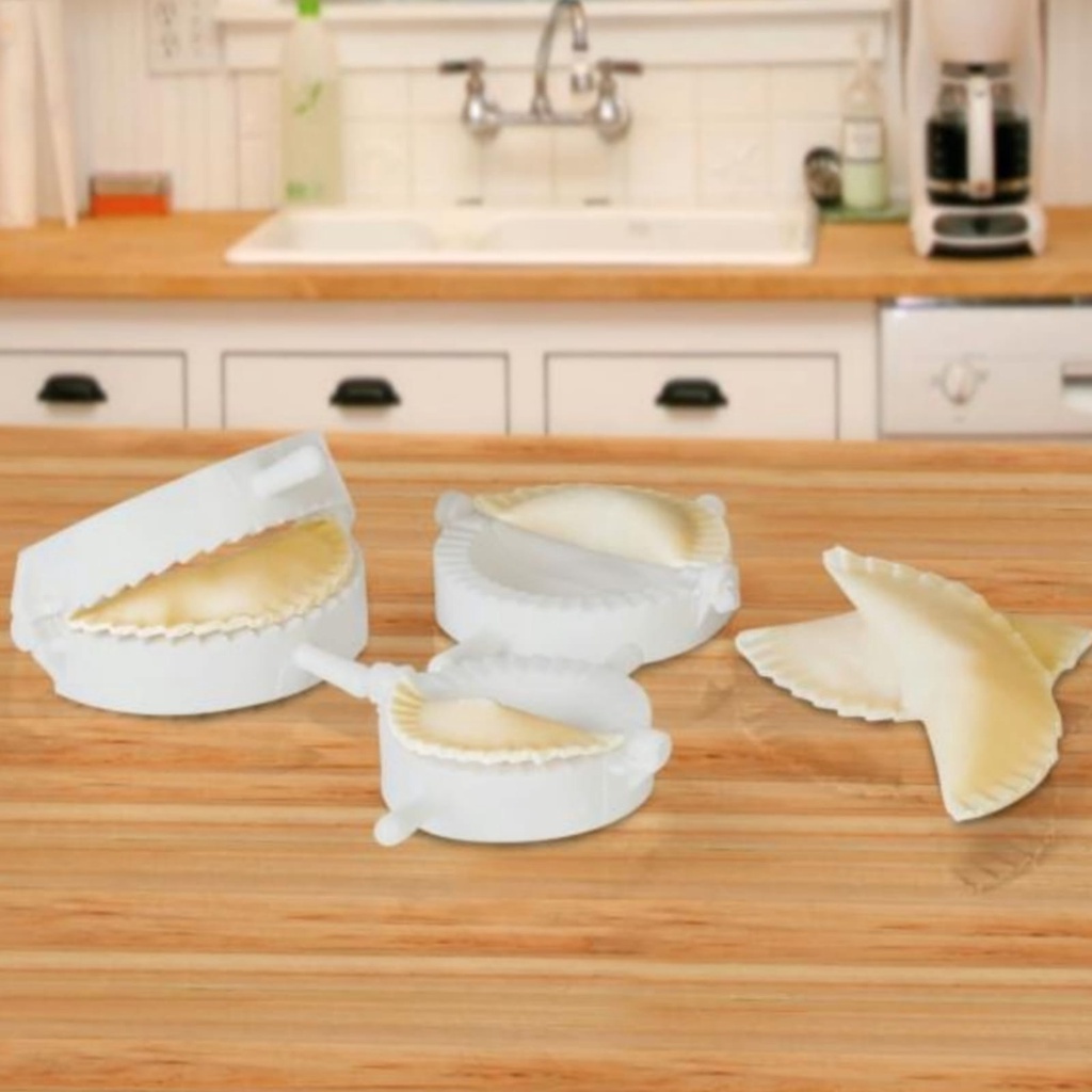 Kit Fechador Modelador Forma Cortador de Pastel e Risole 3 Unidades ...