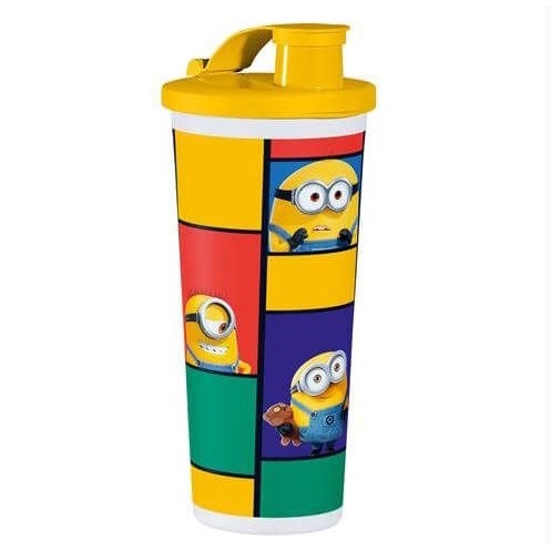 Tupperware Copo com Bico Minions 470ml Colorido | Shopee Brasil
