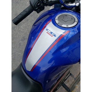 Adesivo Faixa Gravata tanque moto CG FAN Titan Start 125 150 160 | Shopee Brasil