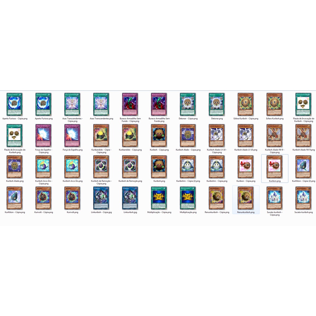 Cartas Yugioh Deck Kuriboh 44 Cartas ORICA TCG Yu Gi Oh Shopee Brasil