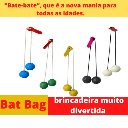 Brinquedo Bat Bag Bolimbolacho Bate Bate Bat Beg | Shopee Brasil