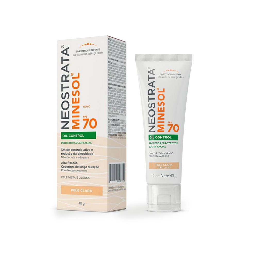 Neostrata Minesol Oil Control Fps 70 Pele Clara (Protetor Solar Facial ...