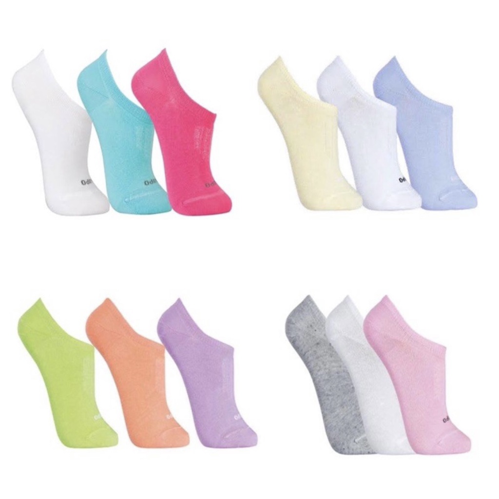 Kit 12 Pares Meias Feminina Soquete Cores Fofas 35 ao 40 - Desconto no ...