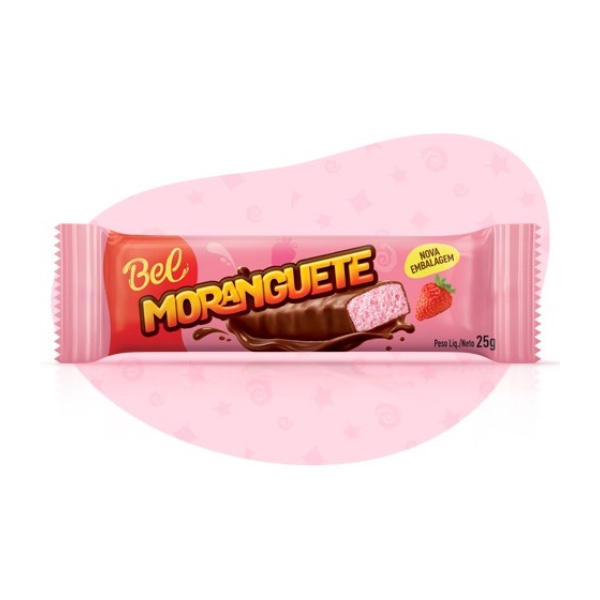 Bel Chocolate Moranguete 25 gramas | Shopee Brasil