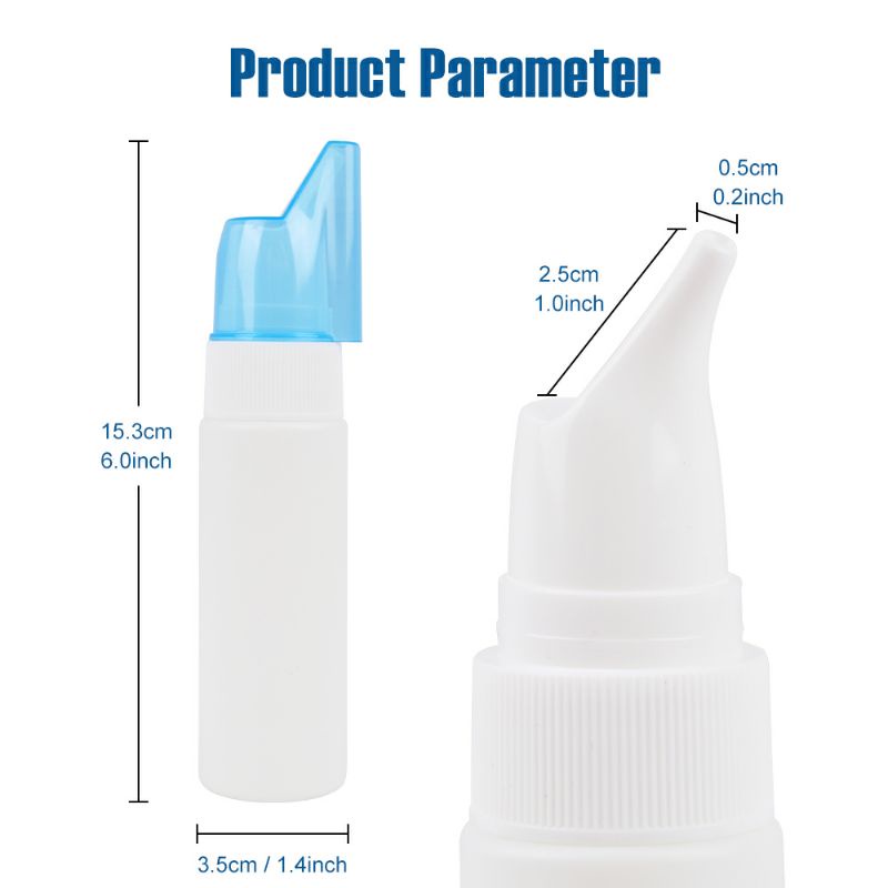 Spray Nasal Limpeza Nariz Cuidados Com Rinite Resfriado | Shopee Brasil