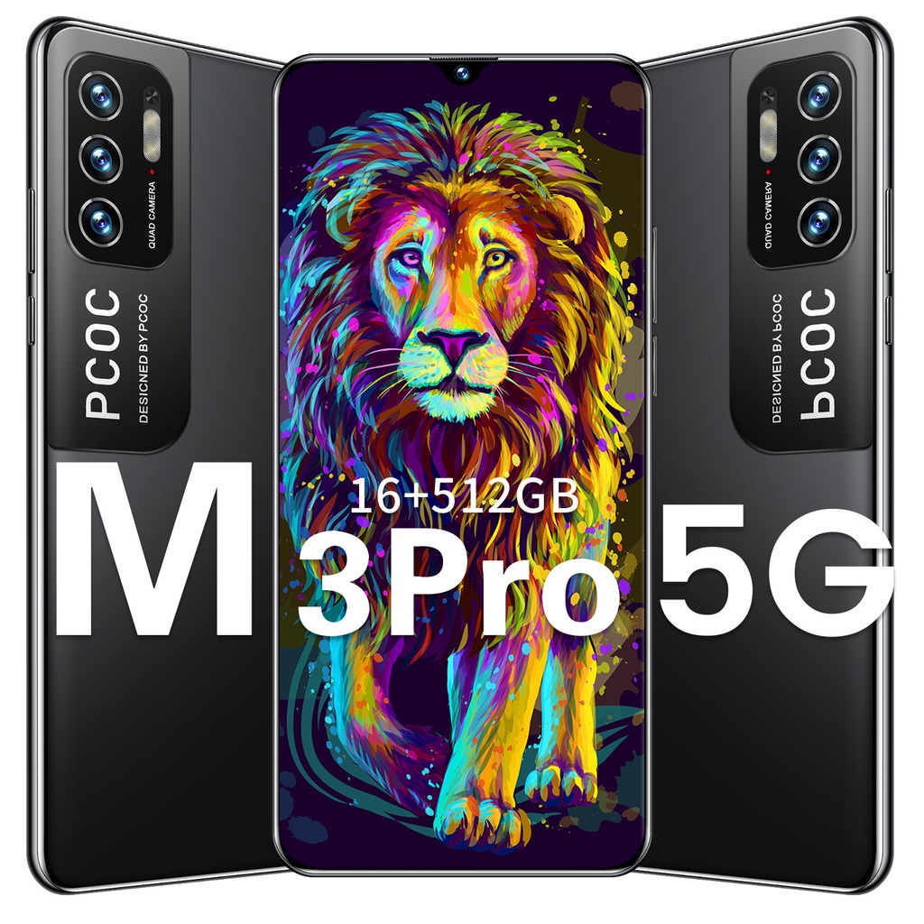 Global Versão M3 pro 5g Smartphone 6.1 Polegada 16 Gb De Ram + 512 Rom ...