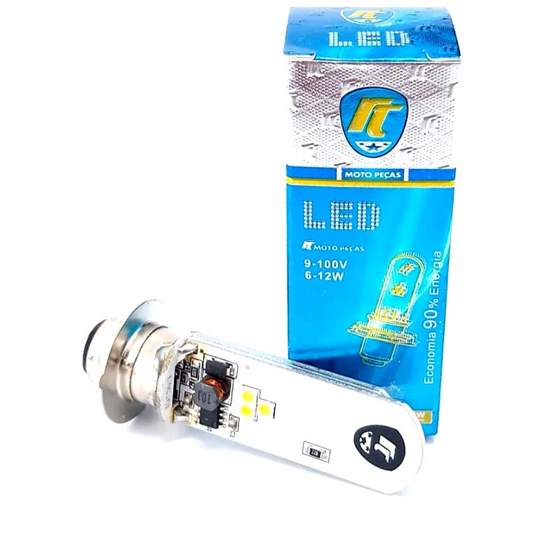 kit 3 LAMPADAS DE FAROL LED PARA MOTOS BIZ100-125/POP100/BROS 09/12 RT | Shopee Brasil