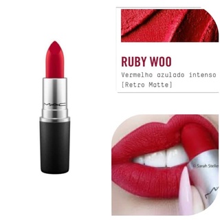 Batom MAC Ruby Woo Original | Shopee Brasil