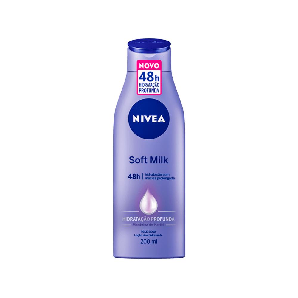 Nivea Soft Milk Creme Hidratante 200ml | Shopee Brasil