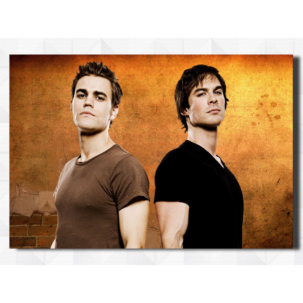 Placa Decorativa Quadros - The Vampire Diaries em MDF | Shopee Brasil