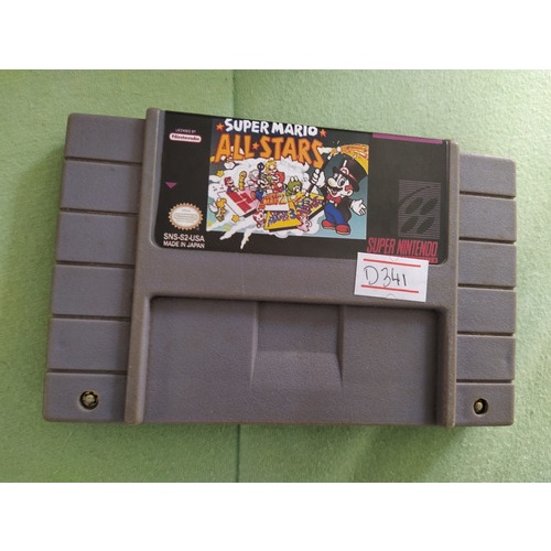 Jogo Super Nintendo Super Mario All Star Chip Original D341 | Shopee Brasil