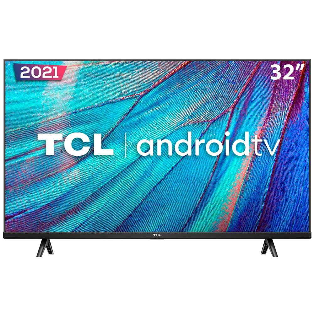 Smart TV LED 32" HD TCL 32S615 com Design Sem Bordas | Shopee Brasil