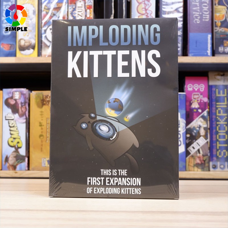 Imploding Kittens: This is The First Expansion of Exploding Kittens | Shopee Brasil