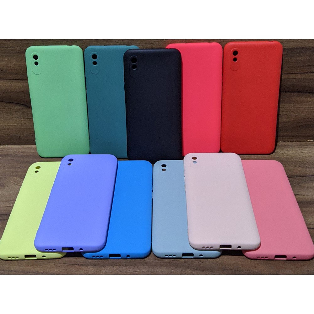 Capa Case Capinha Mi Xiaomi Redmi 9a Silicone Basic Aveludada Silicon