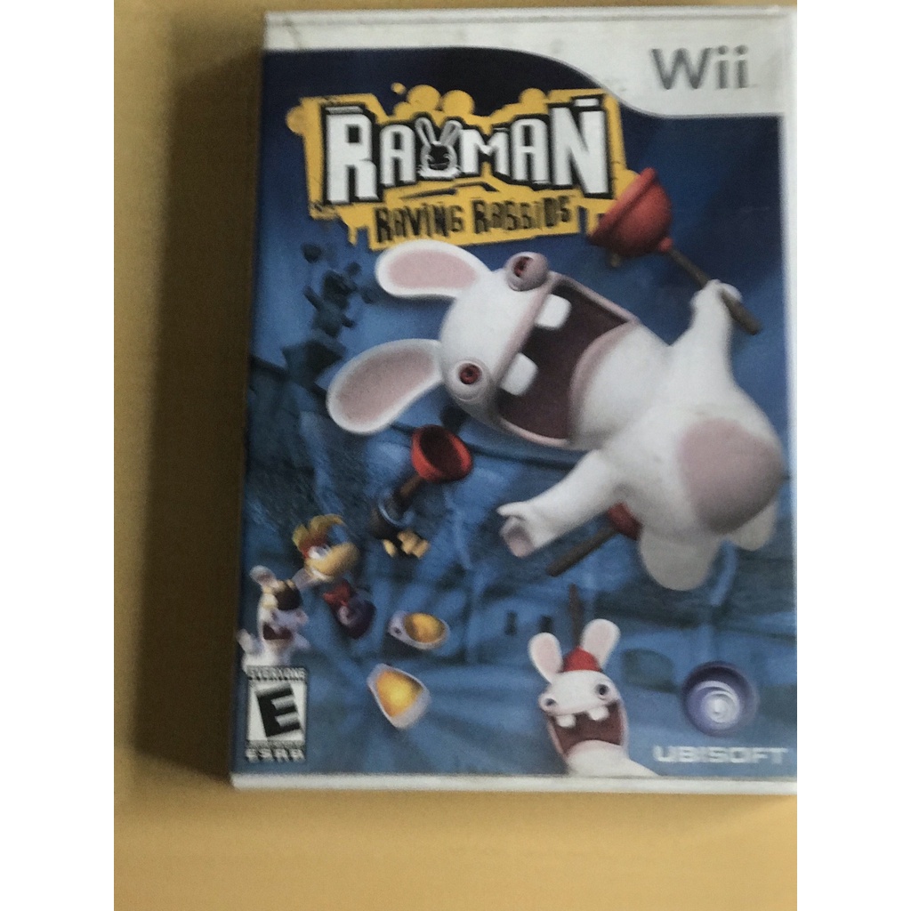Jogo Nintendo Wii WiiU - Rayman Raving Rabbids | Shopee Brasil