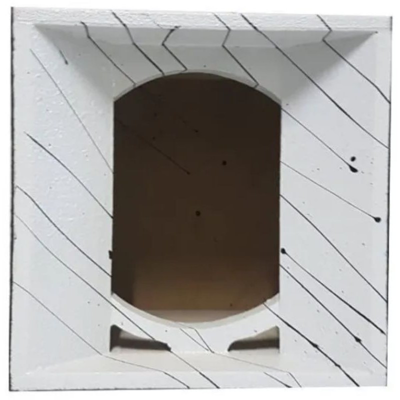 Caixa de 10 polegadas para médio grave cornetada. | Shopee Brasil