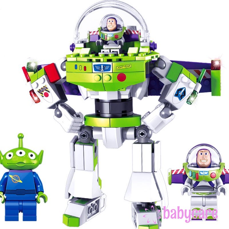 243 Pcs 4 Buzz Lightyear Original Story Space Building Blocks Modelos ...