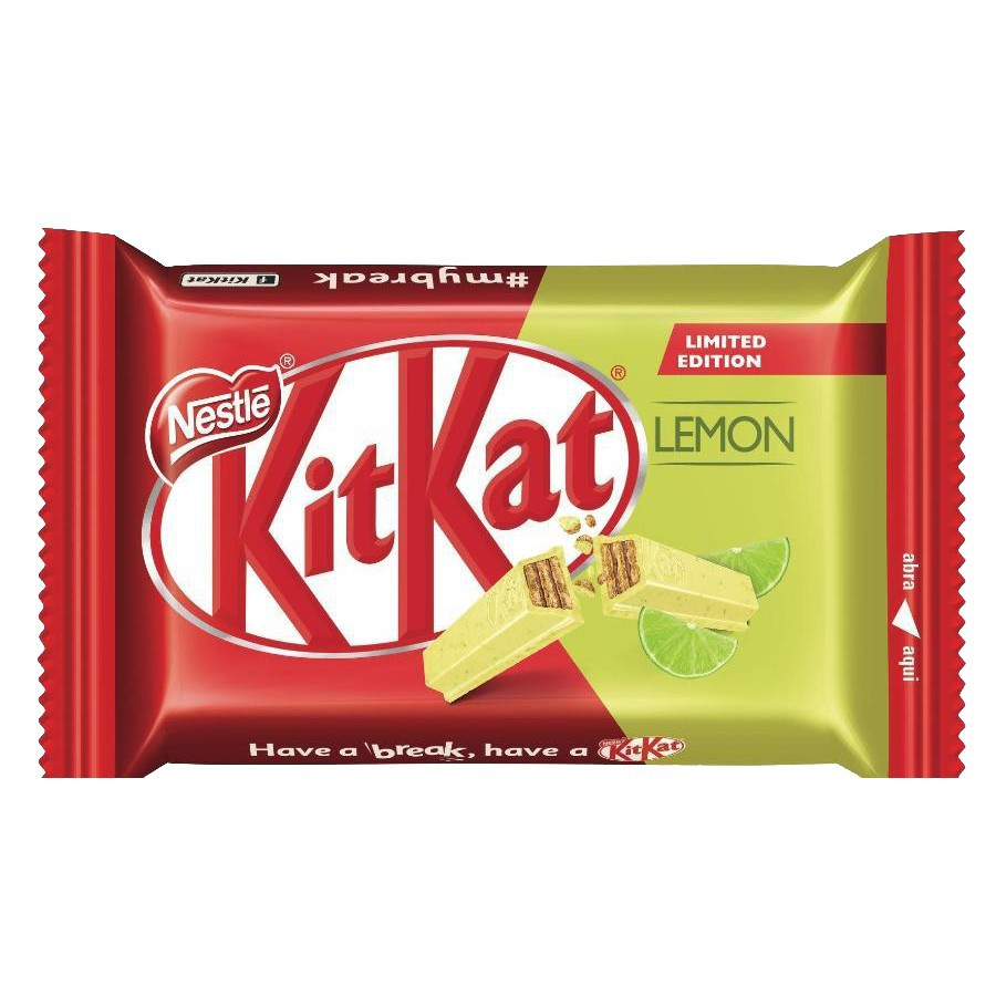 Chocolate Kit Kat Lemon 41,5g Nestle Limited Edition | Shopee Brasil
