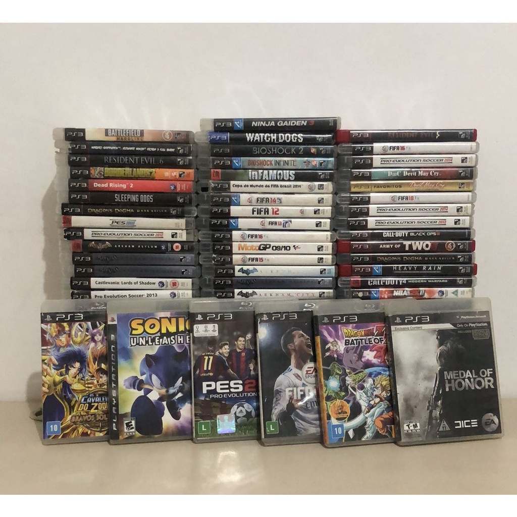 Jogos de PS3 - Mídia Física (Originais - Usados) Parte II | Shopee Brasil