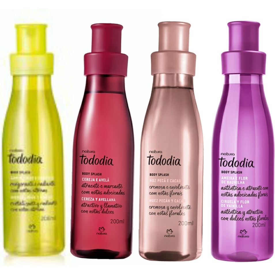Body Splash Spray Corporal Natura Tododia | Shopee Brasil