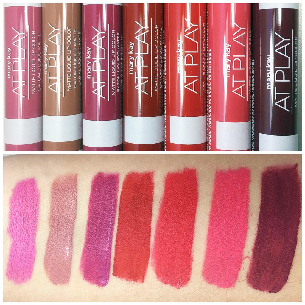 Batom matte mary kay- Batom liquido matte at play taupe that | Shopee ...