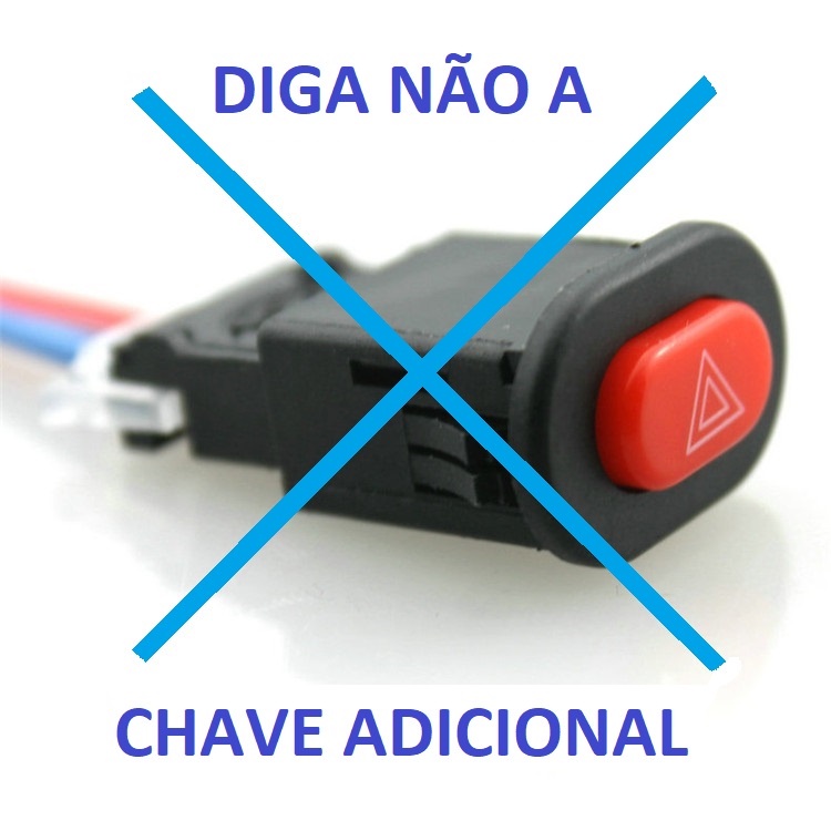 Pisca Alerta Para Motos Automático Sem Chave Extra - Escorrega o Preço