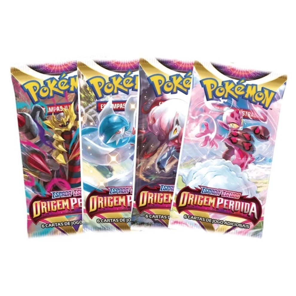 Pacote Booster Pokemon TCG Original Copag Com 6 cartas - Desconto no Preço