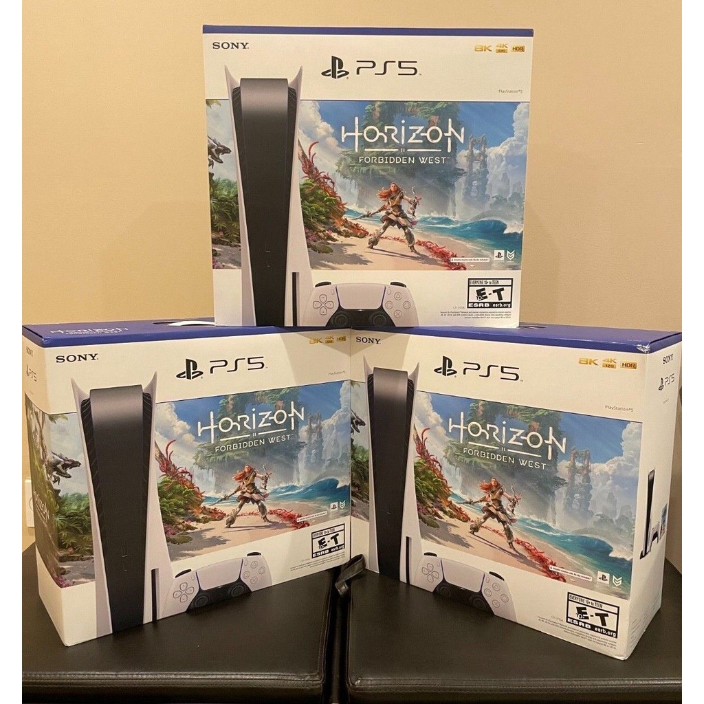 Sonyy PS5 Disk Version HORIZON Edition Console | Shopee Brasil