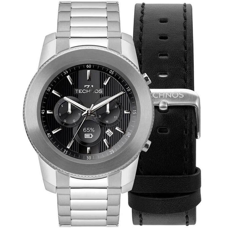 Relógio Masculino Technos Smartwatch Digital M1AA/1P | Shopee Brasil