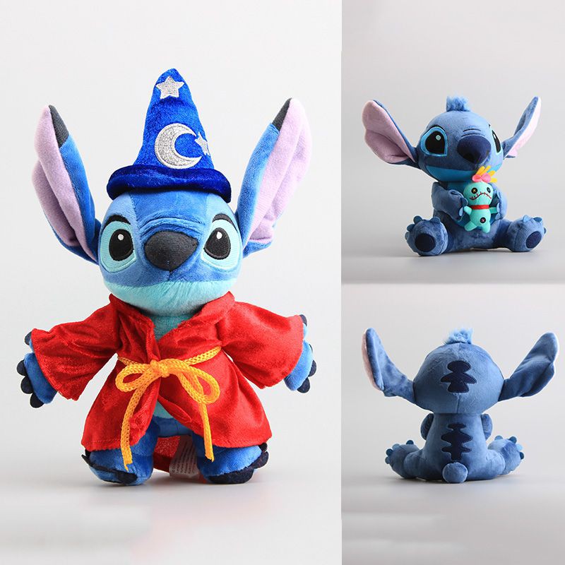 Boneca De Pelúcia Disney Lilo & Stitch E Scrump 25cm/9,6 " | Shopee Brasil