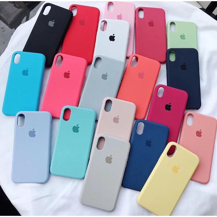 Capa Capinha Silicone IPhone XR Várias cores , Ótima qualidade | Shopee ...