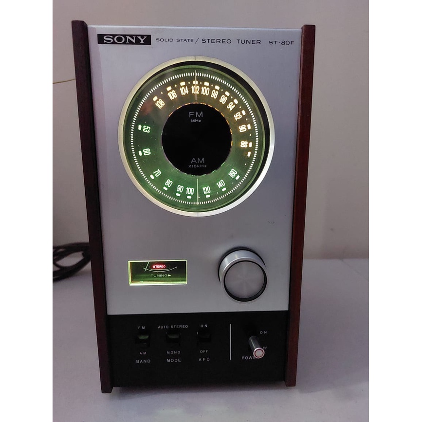 Tuner Sony - Modelo St-80f | Shopee Brasil
