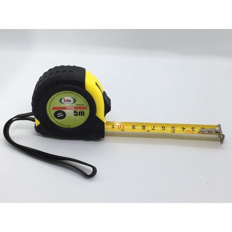 Trena 3 ou 5 Metros Manual Emborrachada Profissional C/ Trava | Shopee ...