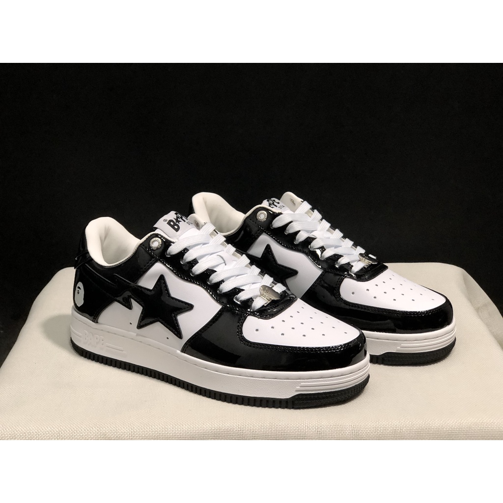 BAPE x Força Aérea 1 Sta low Air Force Um Cano Baixo Clássico Sapatos ...