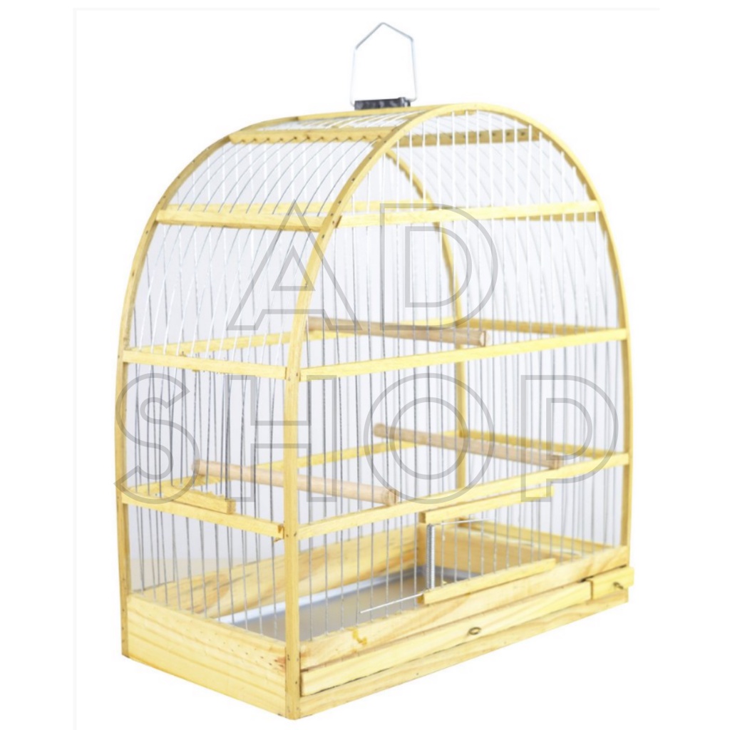 Gaiola de Coleiro Barata N1 de Madeira Aramada Coleiro Bigodinho Pet ...