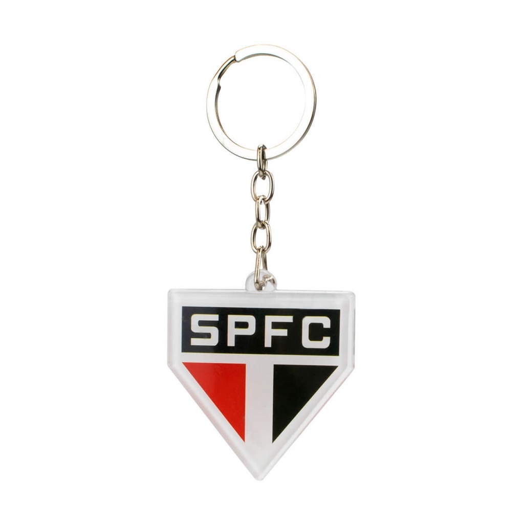 Chaveiro brasão São Paulo FC de acrílico 5cm - SPFC | Shopee Brasil