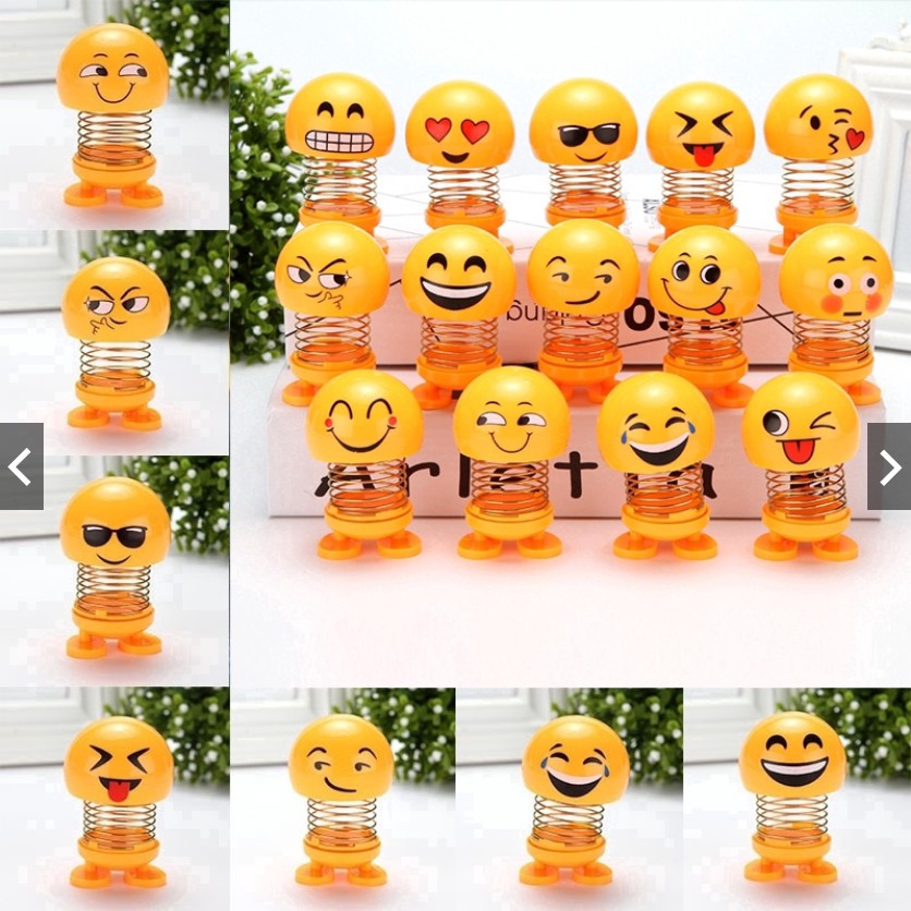 Boneco Emoji Smiley Tiktok Para Painel De Carro | Shopee Brasil