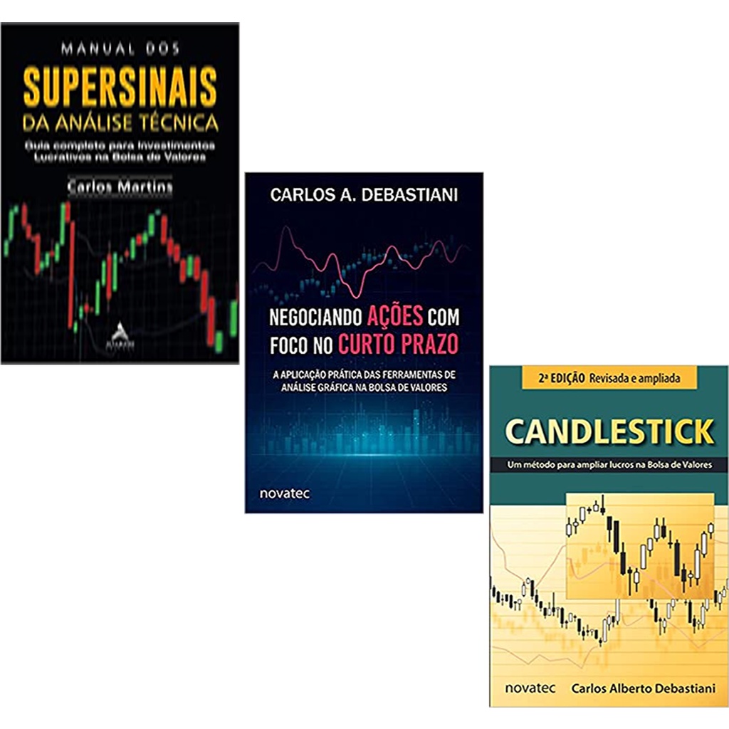 Livros Candlestick, Manual Dos Supersinais Da A. Técnica + 1 | Shopee ...