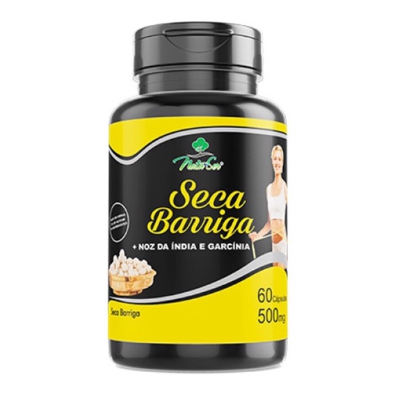 Seca Barriga 500mg - 60 Capsulas | Shopee Brasil