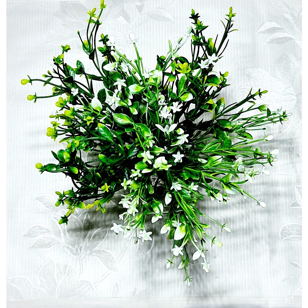 mini capim artificial enfeite e decoracao | Shopee Brasil