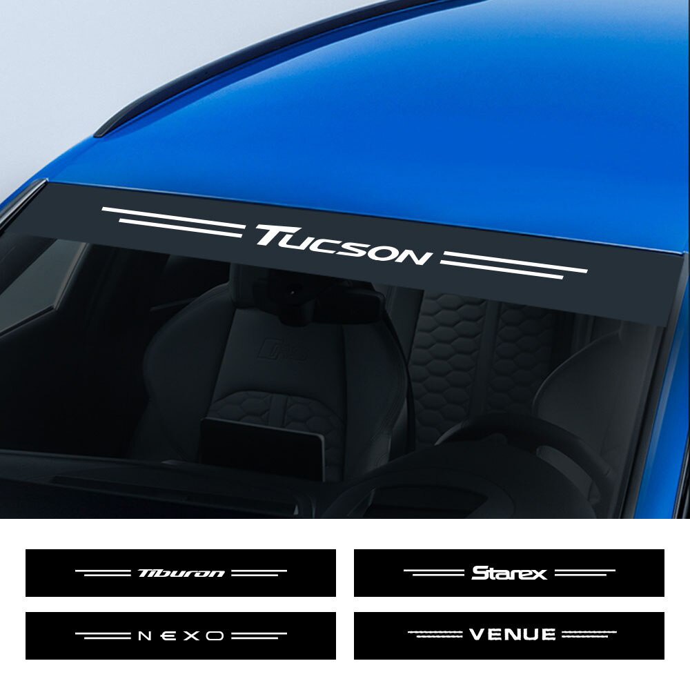 Frente Car Windshield Sticker Para Hyundai Grandeur Nexo Palisade ...