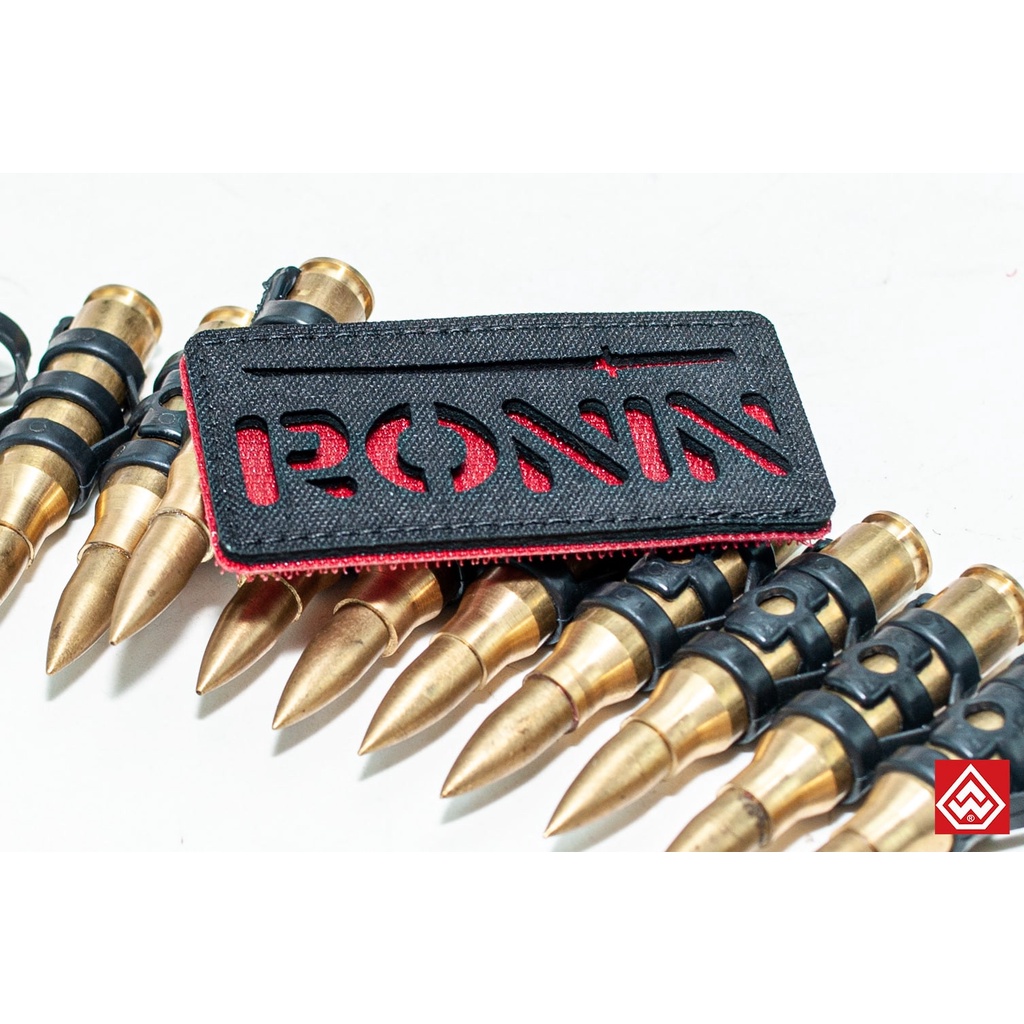 Patch RONIN com velcro - Preto | Shopee Brasil