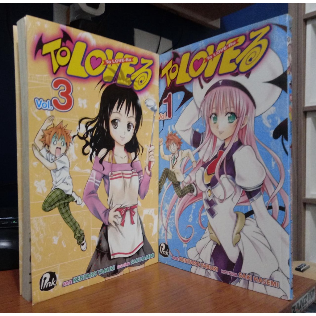 Mangá To Love volume 1 e 3 (avulso) | Shopee Brasil