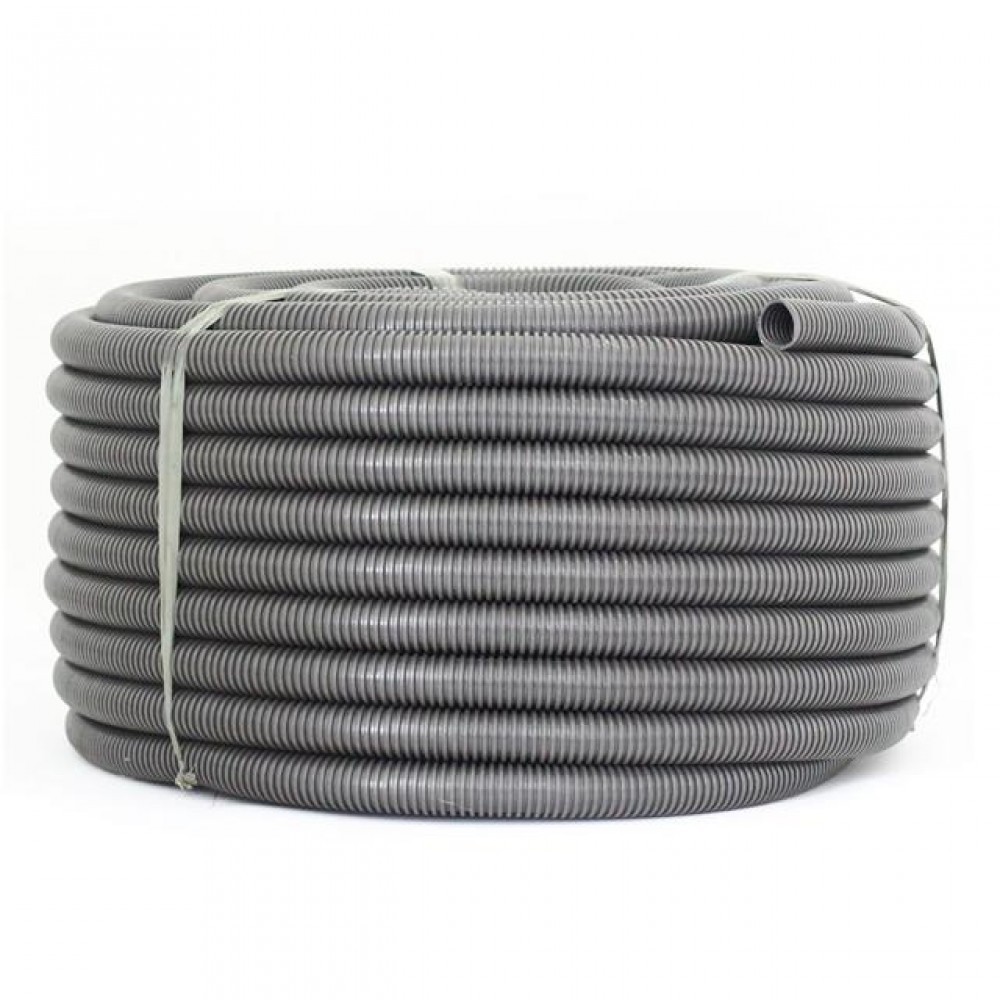 Conduite Eletroduto Corrugado 3/4 25mm Flexível Reforçado Cinza Rolo 50 ...