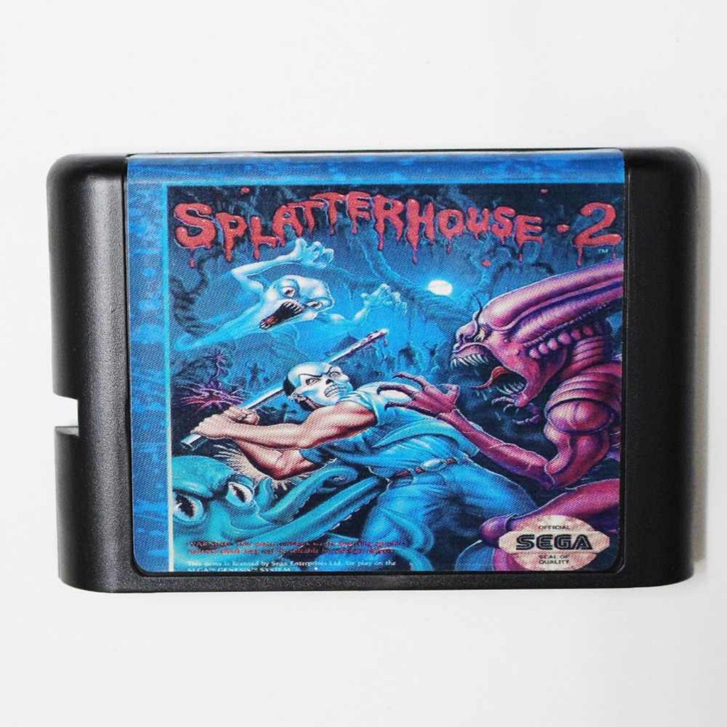 Splatterhouse 2 Sega Mega Drive Genesis Tectoy | Shopee Brasil